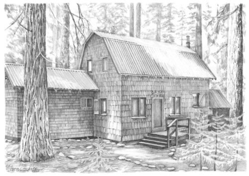 Wilsonia Cabin | Cabin Art