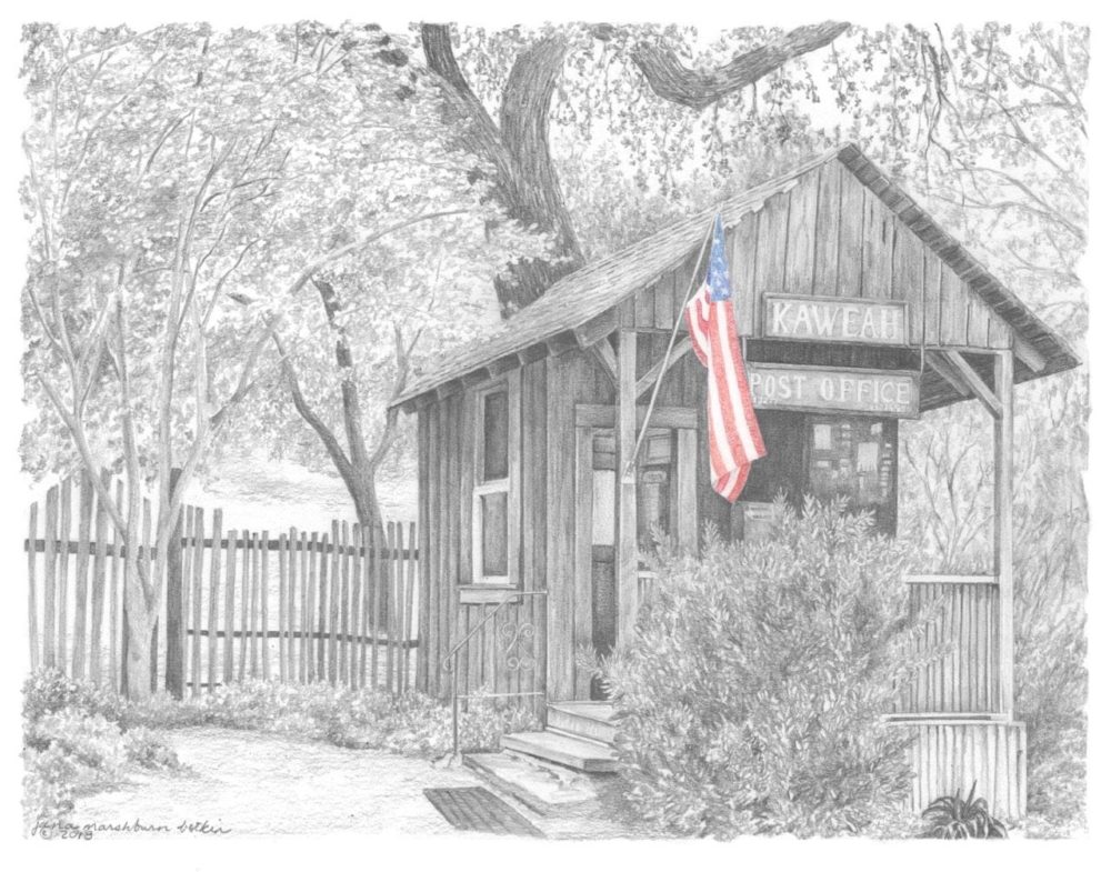 Three Rivers Post Office | Cabin Art